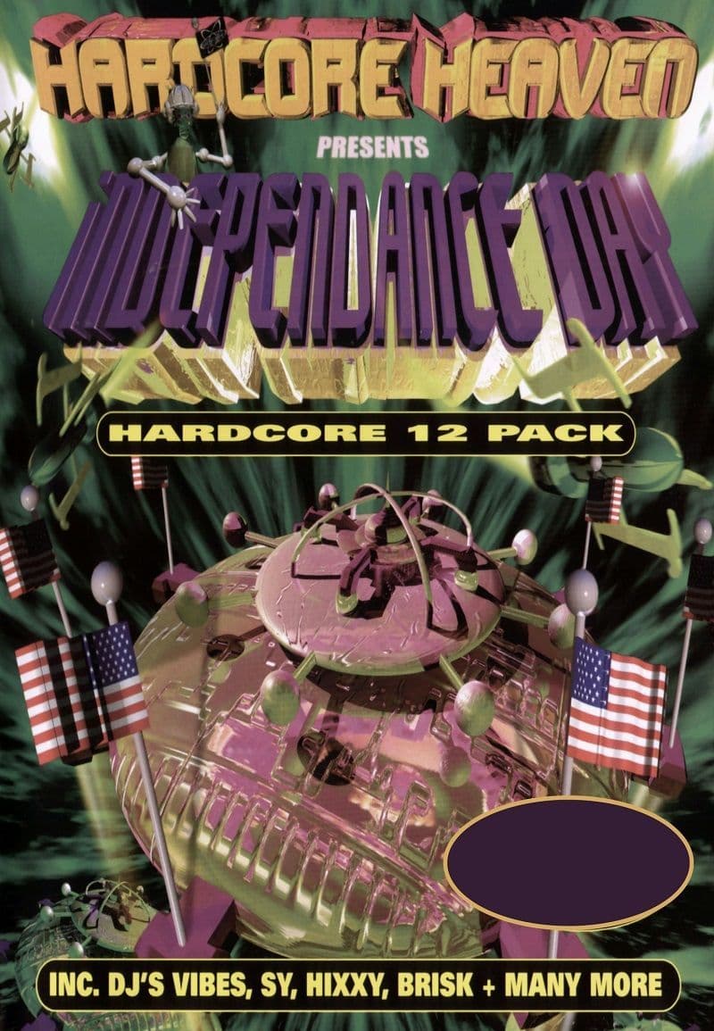 Hardcore Heaven - Independence Day - Hardcore CD Pack