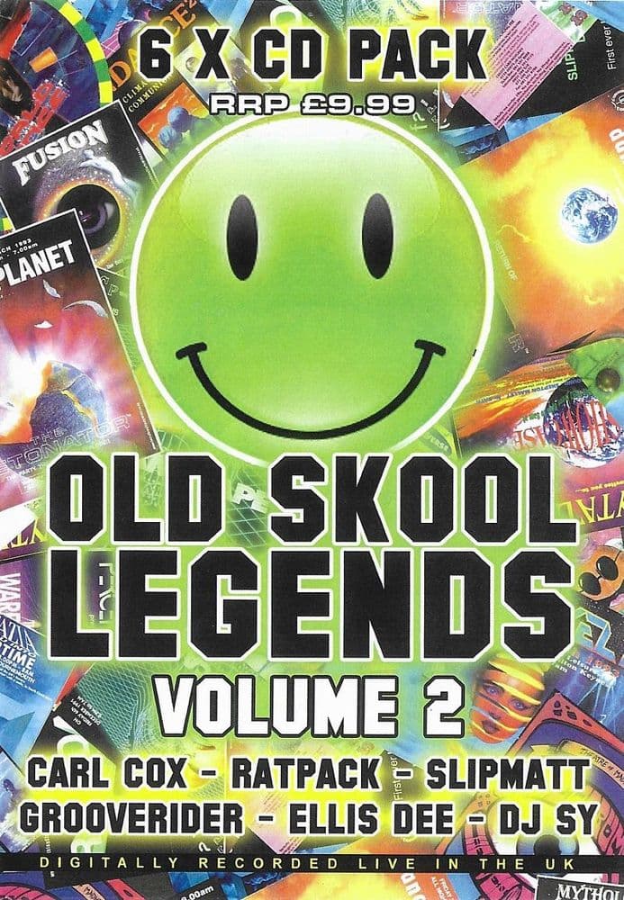 Old Skool Legends - Volume 2 - CD Pack