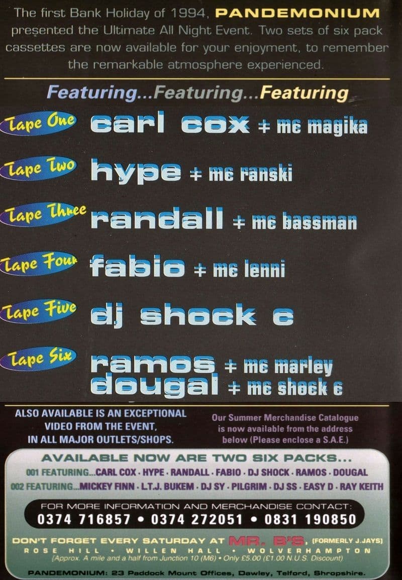 Pandemonium - Eighth Wonder - CD Pack 1