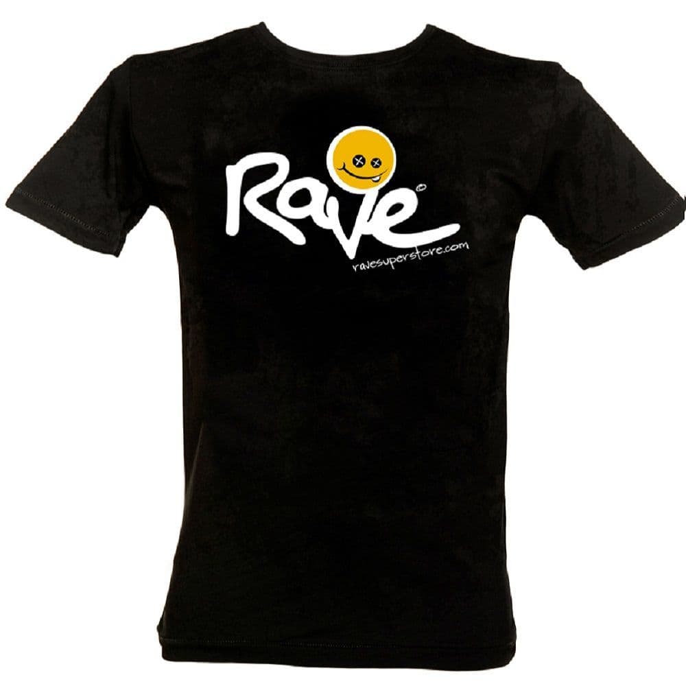 Rave - T-shirt - Full Logo White Text