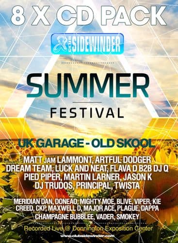 Sidewinder Summer Festival 2014 - CD Pack