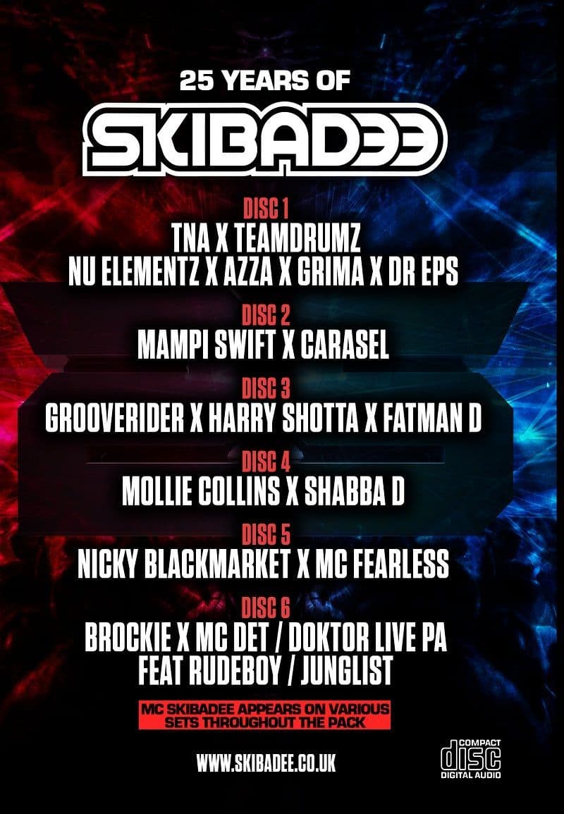 Skibadee - 25 Years Of - Pack 1 - CD Pack