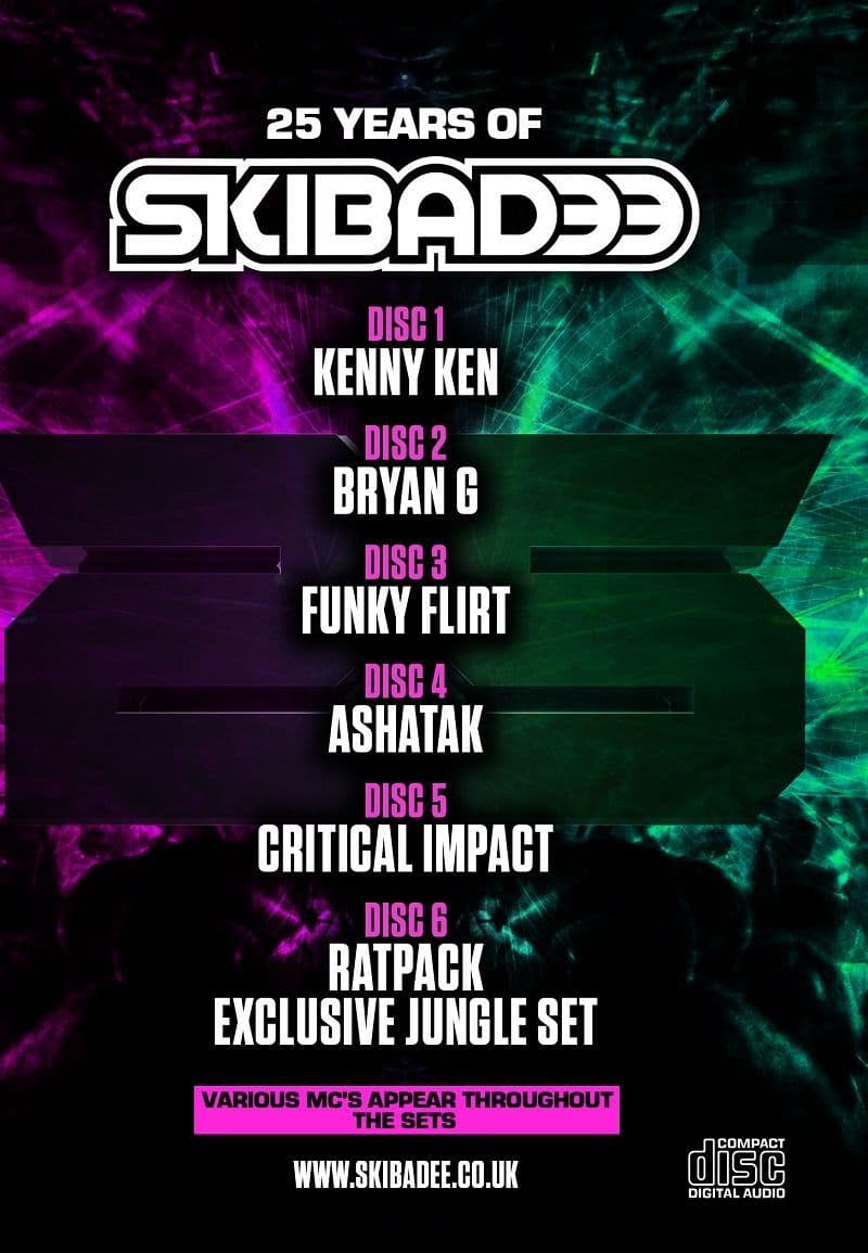 Skibadee - 25 Years Of - Pack 2 - CD Pack