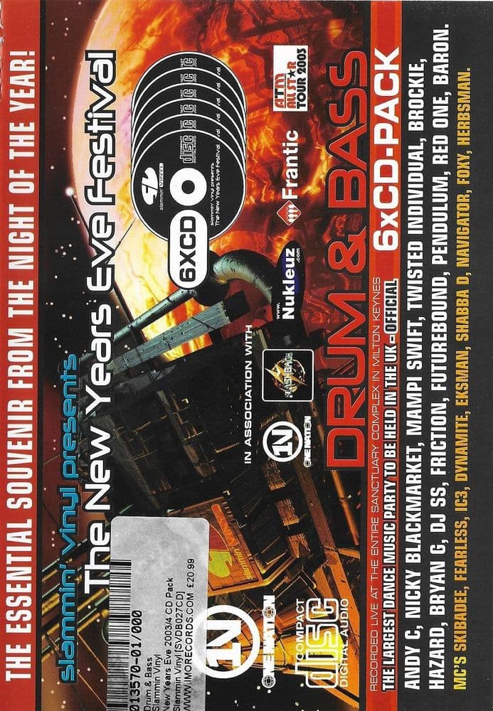 Slammin Vinyl NYE 2003 Drum & Bass