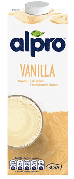 Alpro Soya Vanilla Flavour 1L Case of 8