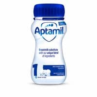 Aptamil Ready-to-Feed Baby Milk Bottles, 12 x 200ml