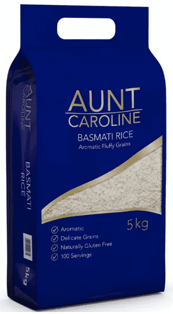 Aunt Caroline Basmati Rice 5kg