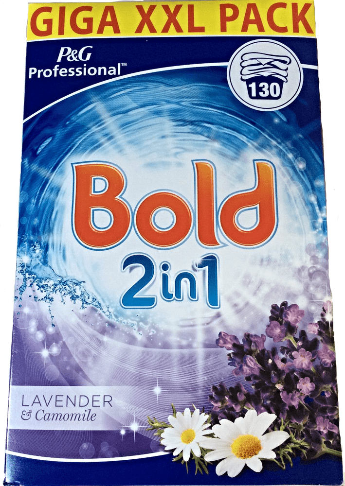 Bold P&G Professional 2in1 Lavender & Camomile Powder 130 Washes 8 450 KG
