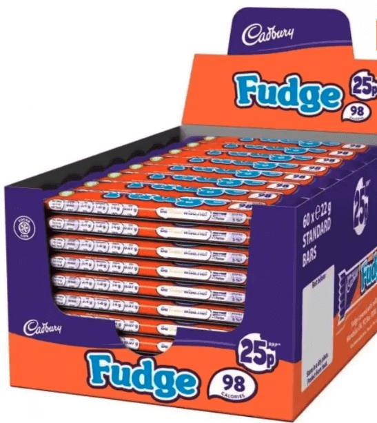 Cadbury Fudge Pack of 60 x 22g