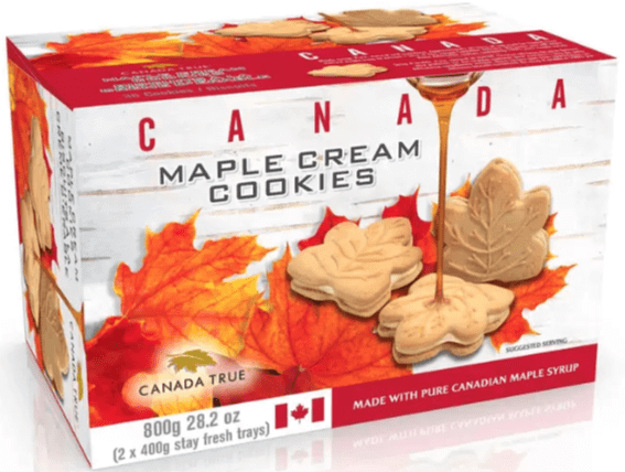 Canada Maple Cream Cookies 2 x 400g