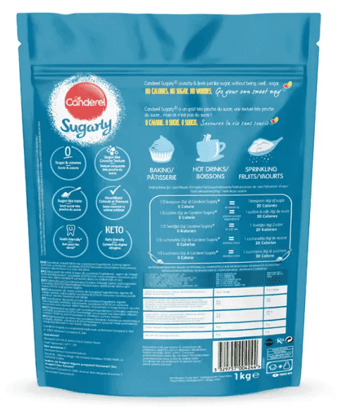 Canderel Sugarly Crunchy Sweetener 1kg