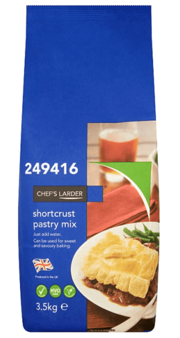 Chef s Larder Shortcrust Pastry Mix 3 5kg