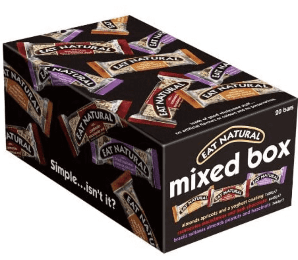 Eat Natural Mixed Box 50gm x 20 Bars