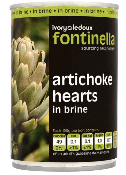 Fontinella Artichoke Hearts 390g