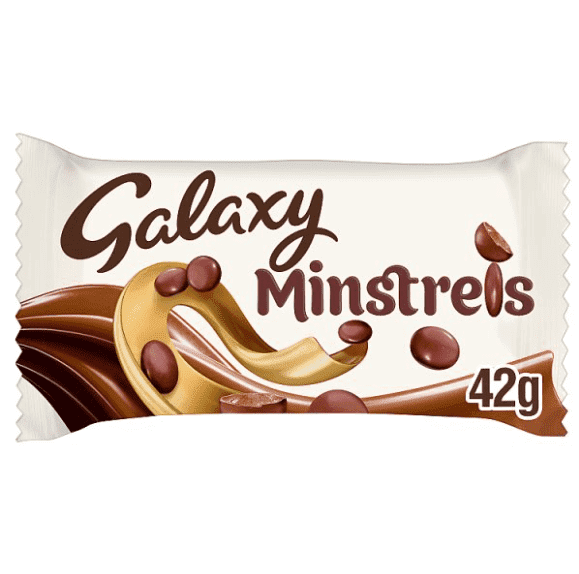Galaxy Minstrels Chocolate Bag 42g Case of 40