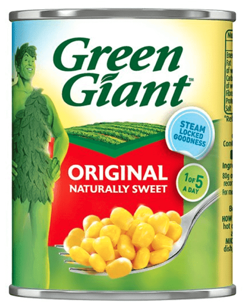 Green Giant Original Sweetcorn 340g pack of 12
