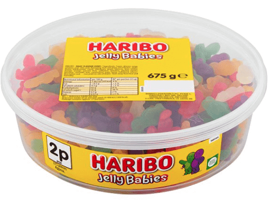 Haribo Jelly Babies 675g