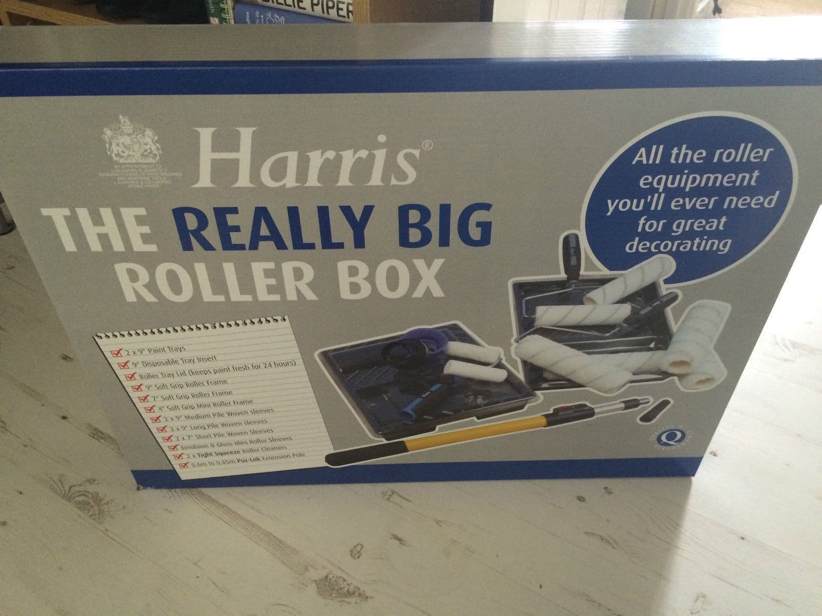 Harris The Really Big Roller Box Set All The Roller Equipment Needed to DIY