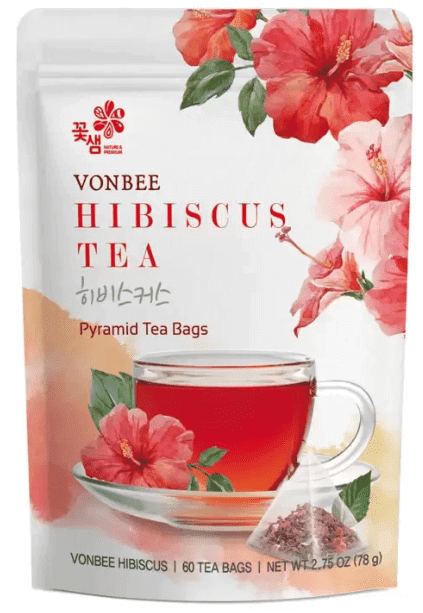 Hibiscus Pyramid Tea Bags 60 Pack
