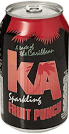 KA Sparkling Fruit Punch Cans 330ml Pack of 24