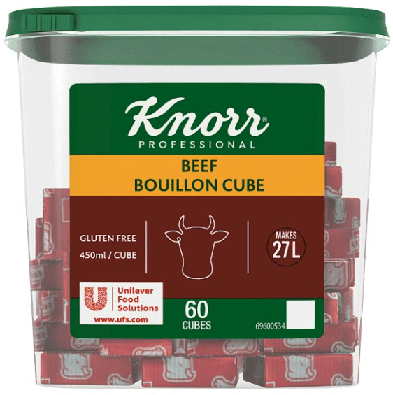 Knorr Professional Beef Bouillon Cube 60 Cubes