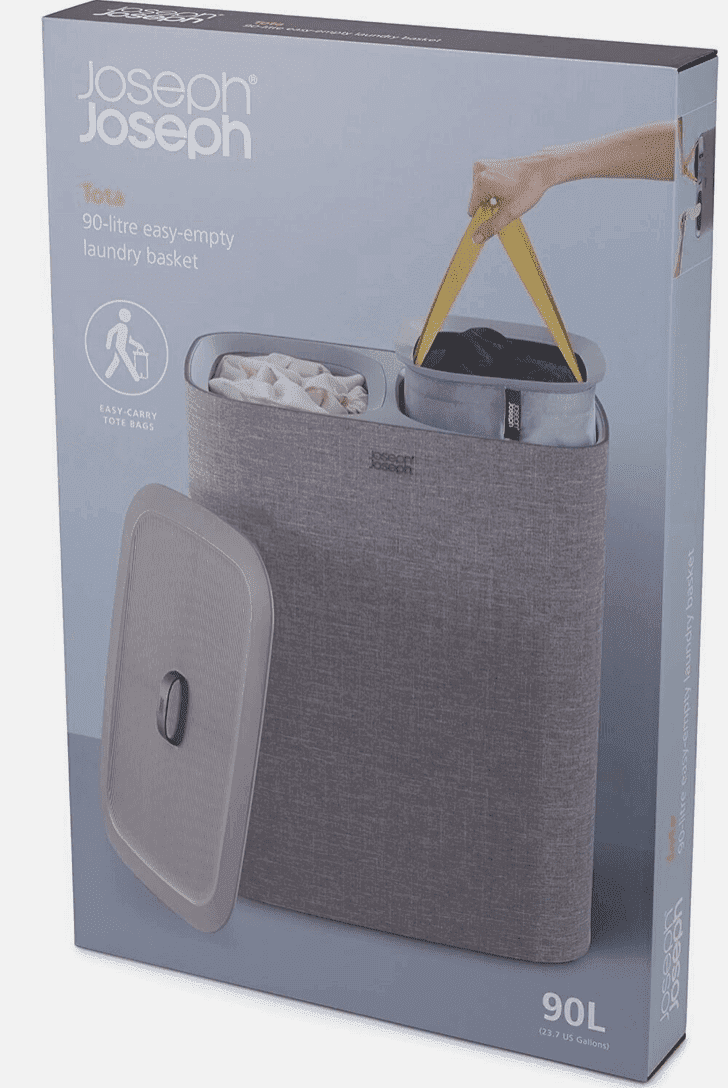 Laundry Separation Basket Joseph Joseph Tota 90-litre