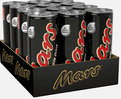 Mars Milk Chocolate Ready To Drink Can 250ml Pack of 12