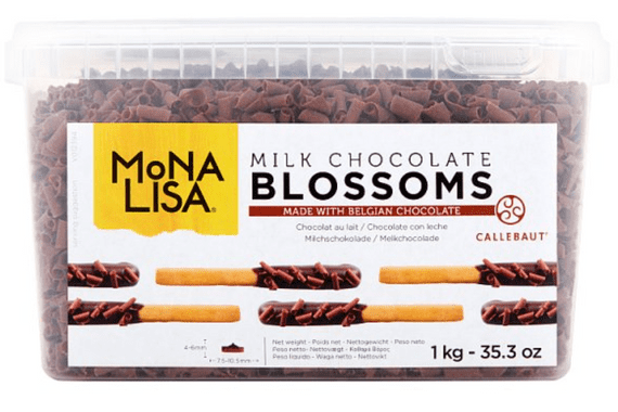 Mona Lisa Milk Chocolate Blossoms 1kg