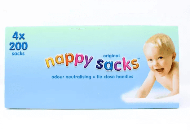 Original Nappy Sacks 4 x 200 pack