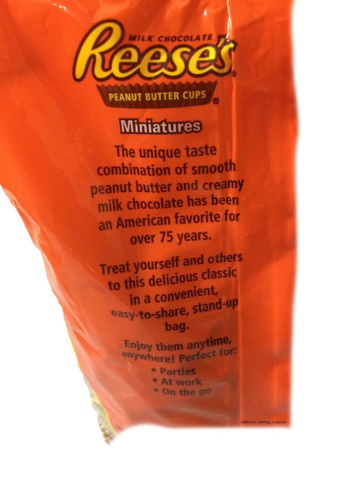 Reese s Milk Chocolate Peanut Butter Cups Miniatures - Large 1 58Kg Bag
