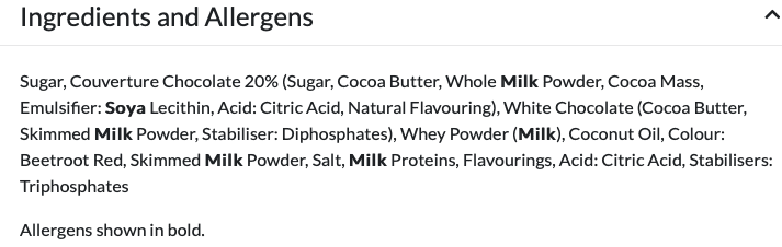 Simply Ruby Chocolate Powder 1kg