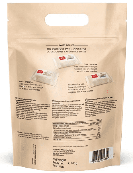 Swiss Delice Mini Mountain Bars 600g