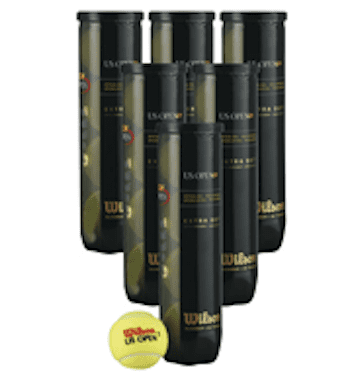 Wilson US Open Extra Duty Tennis Balls 12 Pack