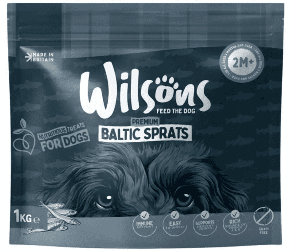 Wilsons Premium Baltic Sprats for Dogs 1kg