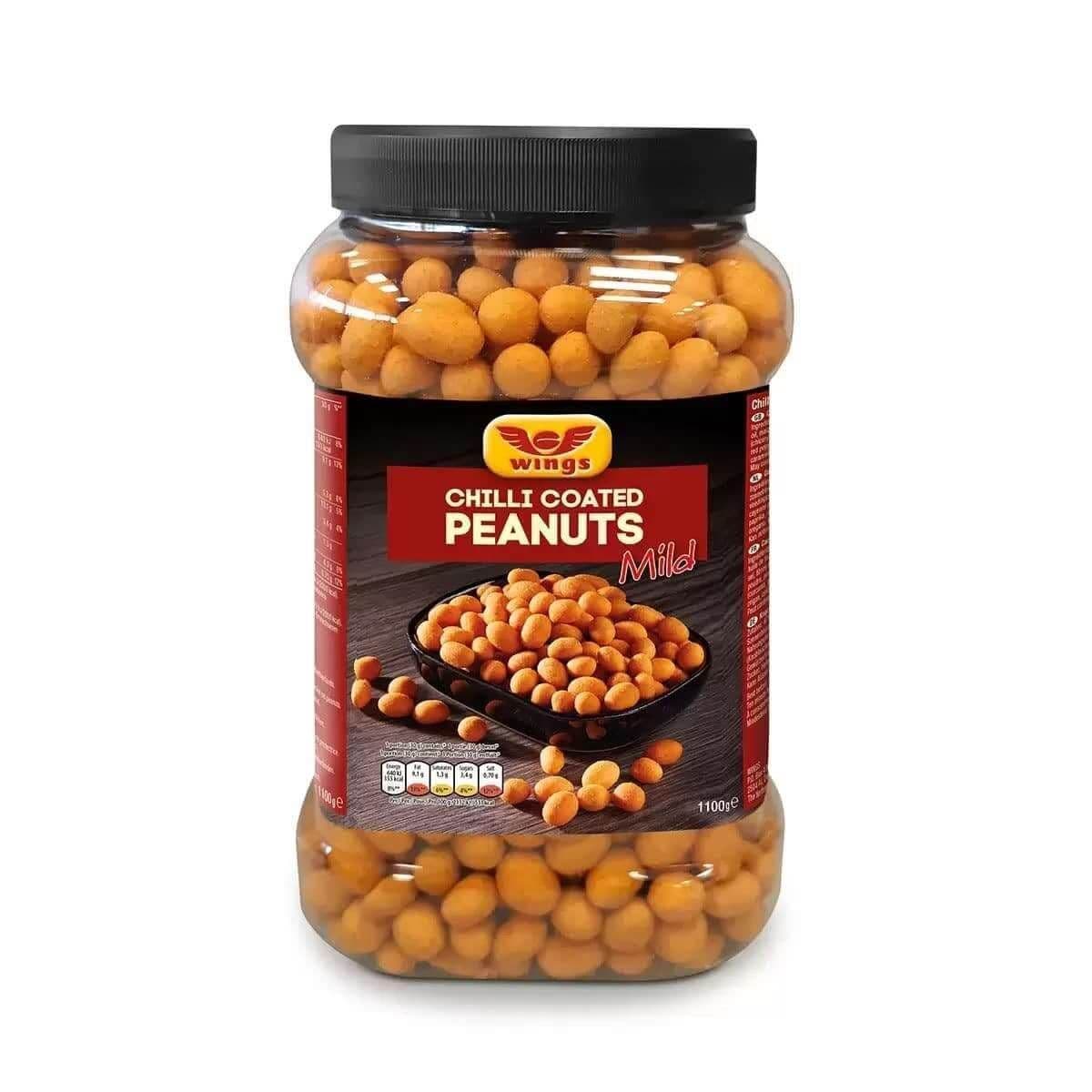 Wings Chilli Coated Peanuts 1 1kg