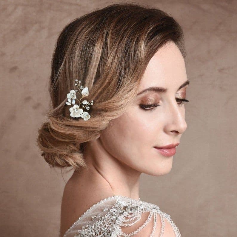 Alice Silver Hair Pins