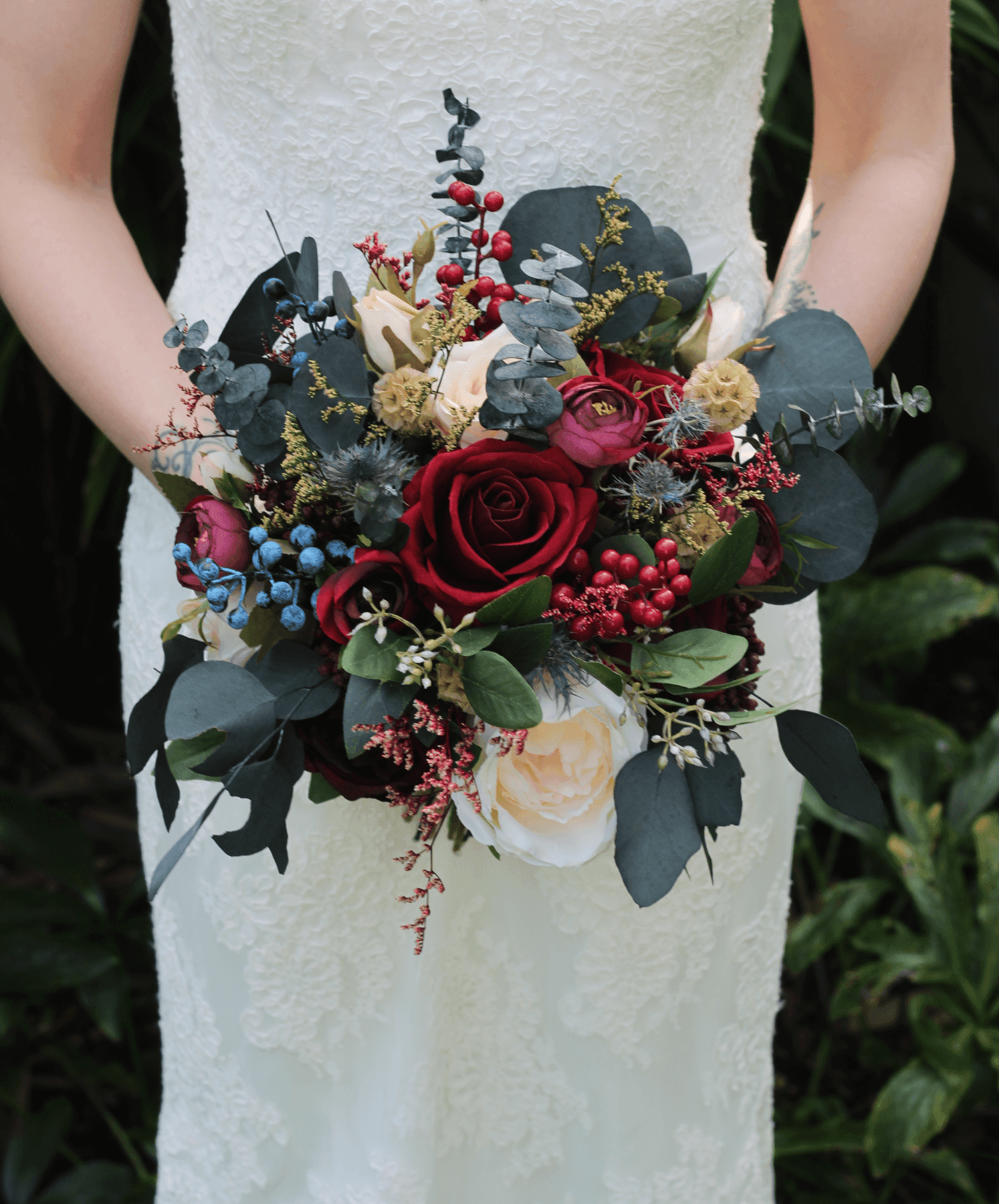 Rustic burgundy wedding bouquet 60 photos - Astyledwedding.com