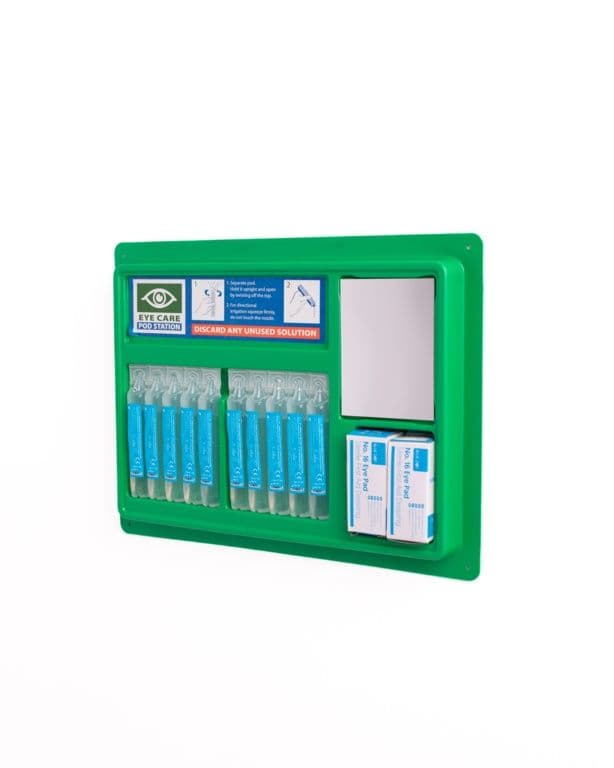 Blue Dot Eye Pod Station