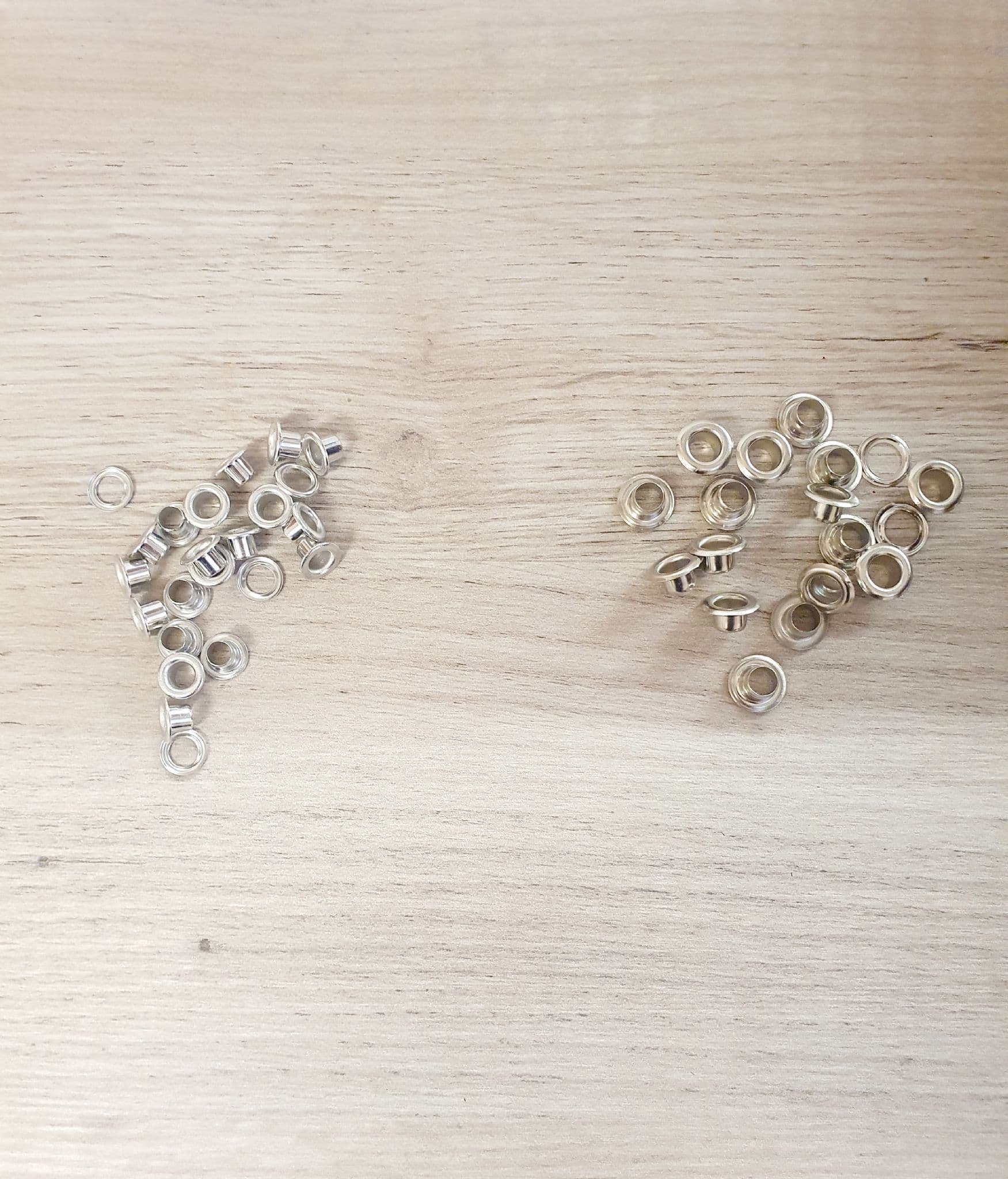 2 Piece Nickel Plated Eyelets