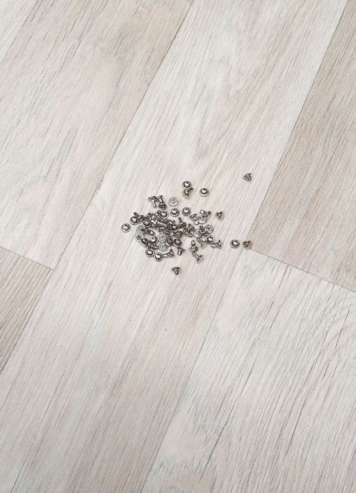 5mm Nickel Plated Double Capped Rivets