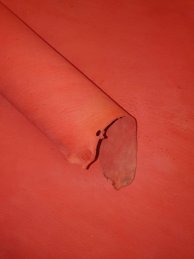 Red Crusty Goat Skins