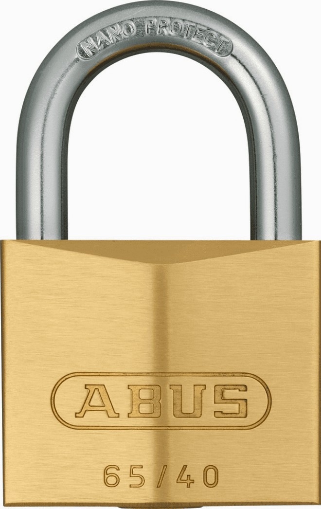 Abus 65 40 Brass 40mm Padlock