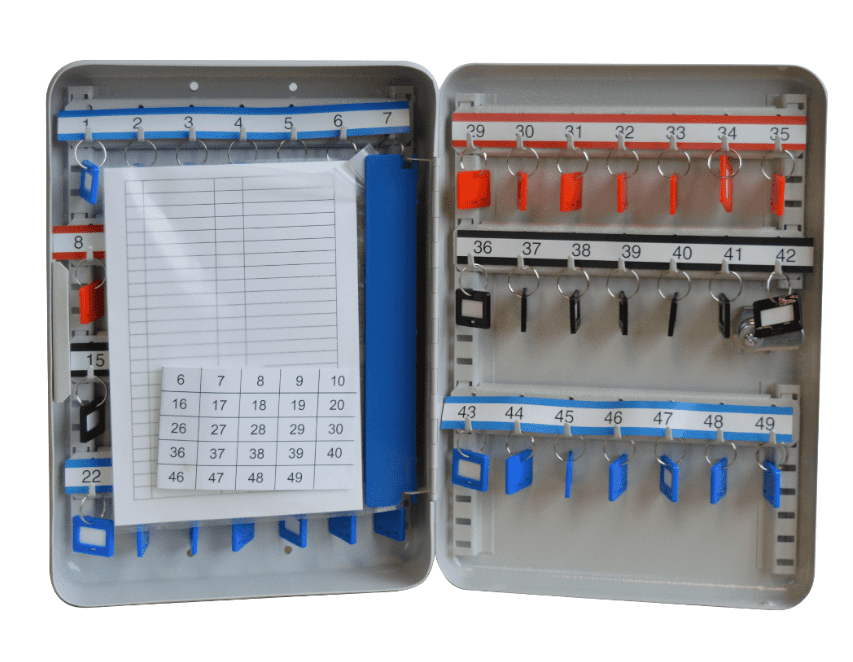 ASEC AS1552 Key Cabinet - 49 Hook £33.20 - Next day delivery