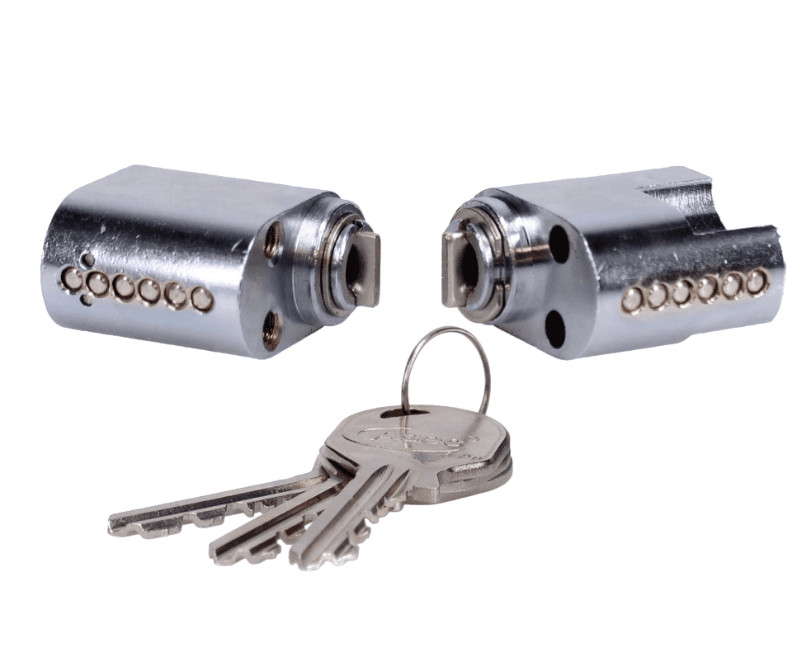 Asec Scandinavian Oval Cylinder Pair £15.50