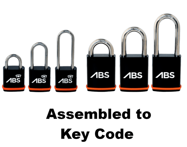 Avocet ABS Ultimate Series Padlocks - Assembled To W Key Code
