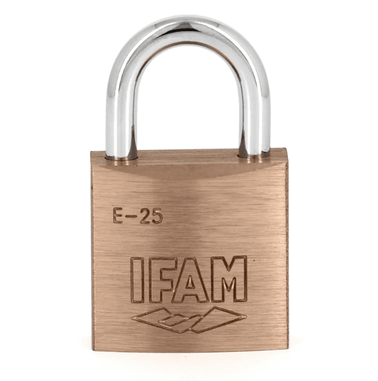 IFAM IPE-25 Brass Padlocks- £2.60 Next day delivery