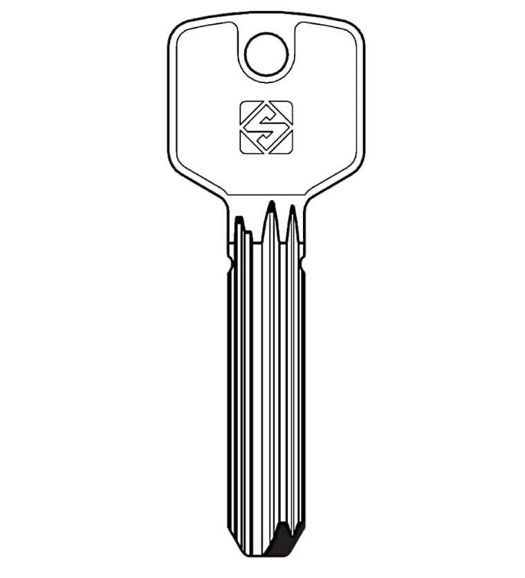 Silca UTL3 Key blanks to suite Brisant/Ultion A code prefix locks ...