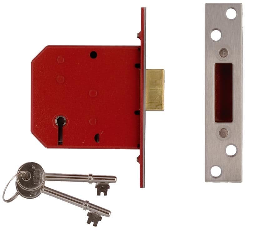 Union 2101 5 Lever Mortice Deadlock only £24.70 - next day delivery