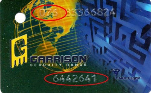 Mul-T-Lock Garrison 7x7 Keys £4.90 - Next day delivery