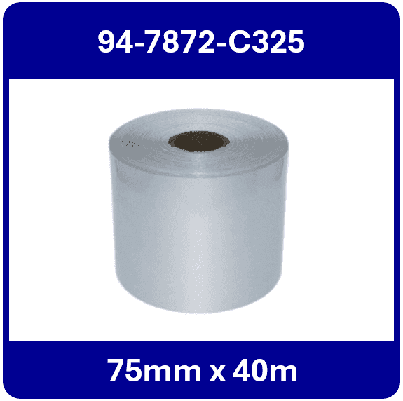 94-7872-C325 75mm x 40m Continuous Polyester Roll